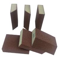China Wood Sanding Sponge Block with Foam and Silicon Carbide Grain 40 -6000 Abrasive Tool for sale