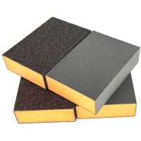 China Wood Sanding Sponge Block with Foam and Silicon Carbide Grain 40 -6000 Abrasive Tool for sale