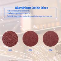 China 2 inch/3 inch Zirconia Roll Lock Sanding Discs for Surface Polishing and Burr Removal for sale