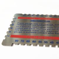 China Customized 1.0mm Wet Film Thickness Combs Gauge MIL Gauges Step Gauges with OBM Support for sale