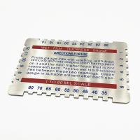 China Customized 1.0mm Wet Film Thickness Combs Gauge MIL Gauges Step Gauges with OBM Support for sale