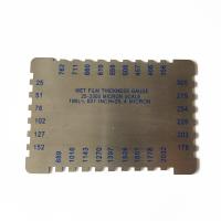 China Customized 1.0mm Wet Film Thickness Combs Gauge MIL Gauges Step Gauges with OBM Support for sale
