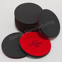 China Round 6 inch 500 grit Wet Dry Sandpaper Sanding Block Abrasive Sponge Pad for Polishing for sale