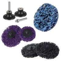 China Rubber Holder/Plastic Button Black Clean and Strip Disc for Abrasive Tasks for sale