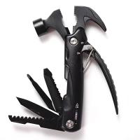 China 135 x 75 mm Outdoor Camping Multi Tool Survival Gear 12 in 1 Tools Multifunctional Car Safety Hammer 300 G for sale