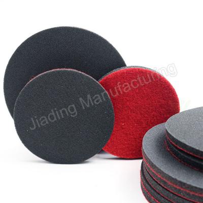 China ODM Support Hook and Loop Abrasive Sanding Sponge for 6 inch Glass Scratch Repairing for sale