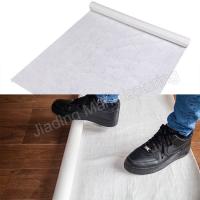 China Pe Coated Non Woven Fabric Fleece Blanket for Protective Floor Length 10m Width 0.75m for sale