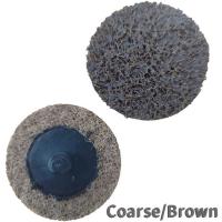 China Nylon Quick Change Sanding Disc for Polishing Wood Coarse Brown and 50mm 75mm Surface for sale