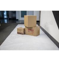 China Sticky Nonwoven Painter Felt for Non-slip Protection 50m Length White Black and Gray for sale