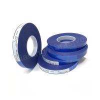 China 0.069mm Thickness Abrasive Splicing Tape in White and Blue for Making Sanding Belt for sale