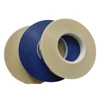 China 0.069mm Thickness Abrasive Splicing Tape in White and Blue for Making Sanding Belt for sale
