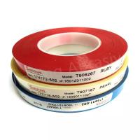 China 75° Uncoated Splicing Joint Tape for Customized Size Yellow Red Blue Abrasive Belt for sale