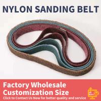 China Super Fine Grit Flat Joint Nylon Surface Conditioning Sanding Non Woven Abrasive Belt for sale