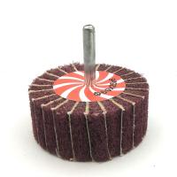 China Non Woven Abrasive Wheel Drill Buffing Attachment Red Green Scouring Pads with 1/4