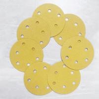 China Hook and Loop Backing Material 6 Inch 150mm Sandpaper Disc for Car Body Paint Polishing for sale