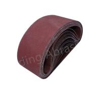 China 4 inch x 24 inch Aluminum Oxide Sanding Belts Grit 40 80 120 240 for General Purpose for sale