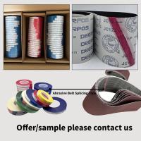 China 67° Coated White Cloth Splicing Tapes for Jointing Film of Sanding Belt Abrasive Belt for sale