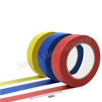 China 30mm Width Painter's Blue Masking Tape for Painting High Adhesive 14 Days UV Resistance for sale