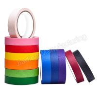 China 10m-50m Length Creper Paper Automotive Blue Masking Tape for Custom Painting Writable for sale