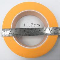 China Industrial Grade 20mm Width Masking Tape with Pressure Sensitive Adhesive White Color for sale