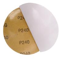 China Customized Support Round PSA Backed Alumina Sanding Disc for Wood and Metal Polishing for sale