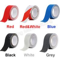 China Offer Printing Red PVC Hazard Lane Safety Warning Adhesive Safety Tape for Floor Marking for sale