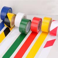 China Offer Printing Red PVC Hazard Lane Safety Warning Adhesive Safety Tape for Floor Marking for sale