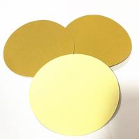 China Abrasive Sanding Disc 7 inch Blue/Yellow Rhombus Coated for Wood/Drywall/Paint/Metal for sale