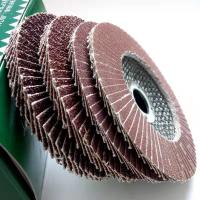 China Customized ODM Support 5 Inch 125mm Aluminum Oxide Flap Disc for Metal Grinding for sale