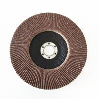 China FLAP SIZE 25X18MM Aluminum Oxide Abrasive Disc for Angle Grinder 40 60 80 120 Grit for sale