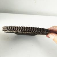 China FLAP SIZE 25X18MM Aluminum Oxide Abrasive Disc for Angle Grinder 40 60 80 120 Grit for sale