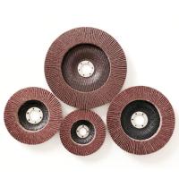 China FLAP SIZE 25X18MM Aluminum Oxide Abrasive Disc for Angle Grinder 40 60 80 120 Grit for sale