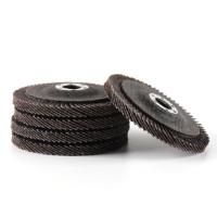 China 80 Calcined Grinding Flap Disc for Surface Grinding 4.5inch Aluminum Oxide Abrasives for sale