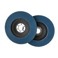 China 4''-7'' Zirconia Flap Disc Sanding Disc for Stainless and Metal FLAP SIZE 25X18MM for sale