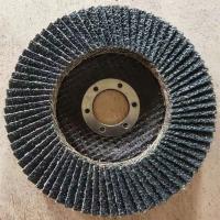 China Abrasive Disc Direct 4.5 inch 80 Grit Zirconium oxide Metal polishing Flap Wheel for sale