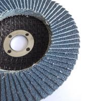 China Abrasive Disc Direct 4.5 inch 80 Grit Zirconium oxide Metal polishing Flap Wheel for sale