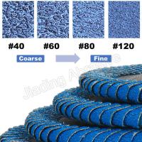 China OBM Supported Zirconia Flexible Radial Abrasive Flap Disc with Fiberglass Backing Pad for sale