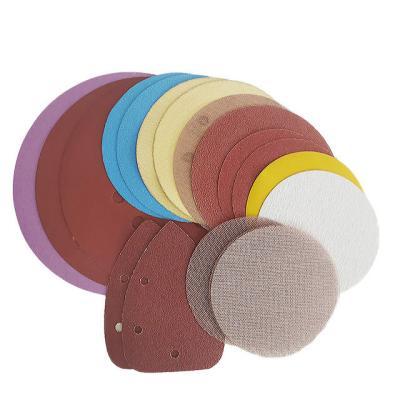 China 60/100/180/240/320 grit Red Yellow Brown Green Black D weight Orbital Sander sandpaper for sale