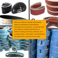 China OEM ABRASIVE BELTS Customized Size Grit Zirconia Emery Sanding Belt for Sander for sale