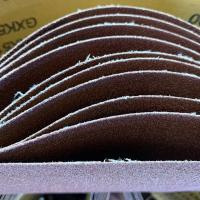 China Customized OBM Support Red Sanding Belt with Wide Aluminum Oxide Emery Cloth Abrasive for sale