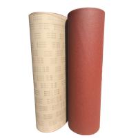 China Customized OBM Support Red Sanding Belt with Wide Aluminum Oxide Emery Cloth Abrasive for sale