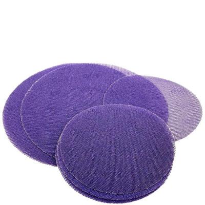 China Professional Purple Ceramic Mesh Sanding Disc for Metal Wood Steel Circular Sanders for sale