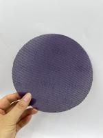 China Professional Purple Ceramic Mesh Sanding Disc for Metal Wood Steel Circular Sanders for sale