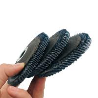 China Blue Zirconia 125mm T27/T29 Flap Disc Grinding Wheel for Metal Customized Support for sale