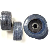 China Blue Zirconia 125mm T27/T29 Flap Disc Grinding Wheel for Metal Customized Support for sale