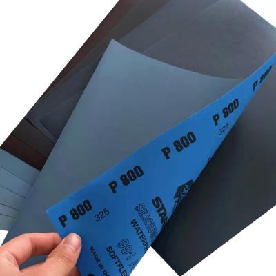 China Polishing Metal Our 80 Grit Black Sandpaper with Hook and Loop Backing for sale