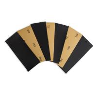 China Polishing Metal Our 80 Grit Black Sandpaper with Hook and Loop Backing for sale