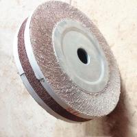China 25.4MM 32MM Inner Hole 400 600 800 Grit Chuck Type Flap Wheel for Metal Polishing Grinding for sale