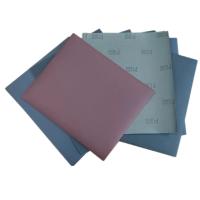China 220-7000 Grit Water Dry Sandpaper for Steel Polishing 230x280mm Backed by Kraft Paper for sale