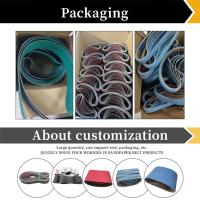 China Stainless Steel Sanding Belt using Zirconia Aluminum Deerfos Abrasive for Finishing for sale